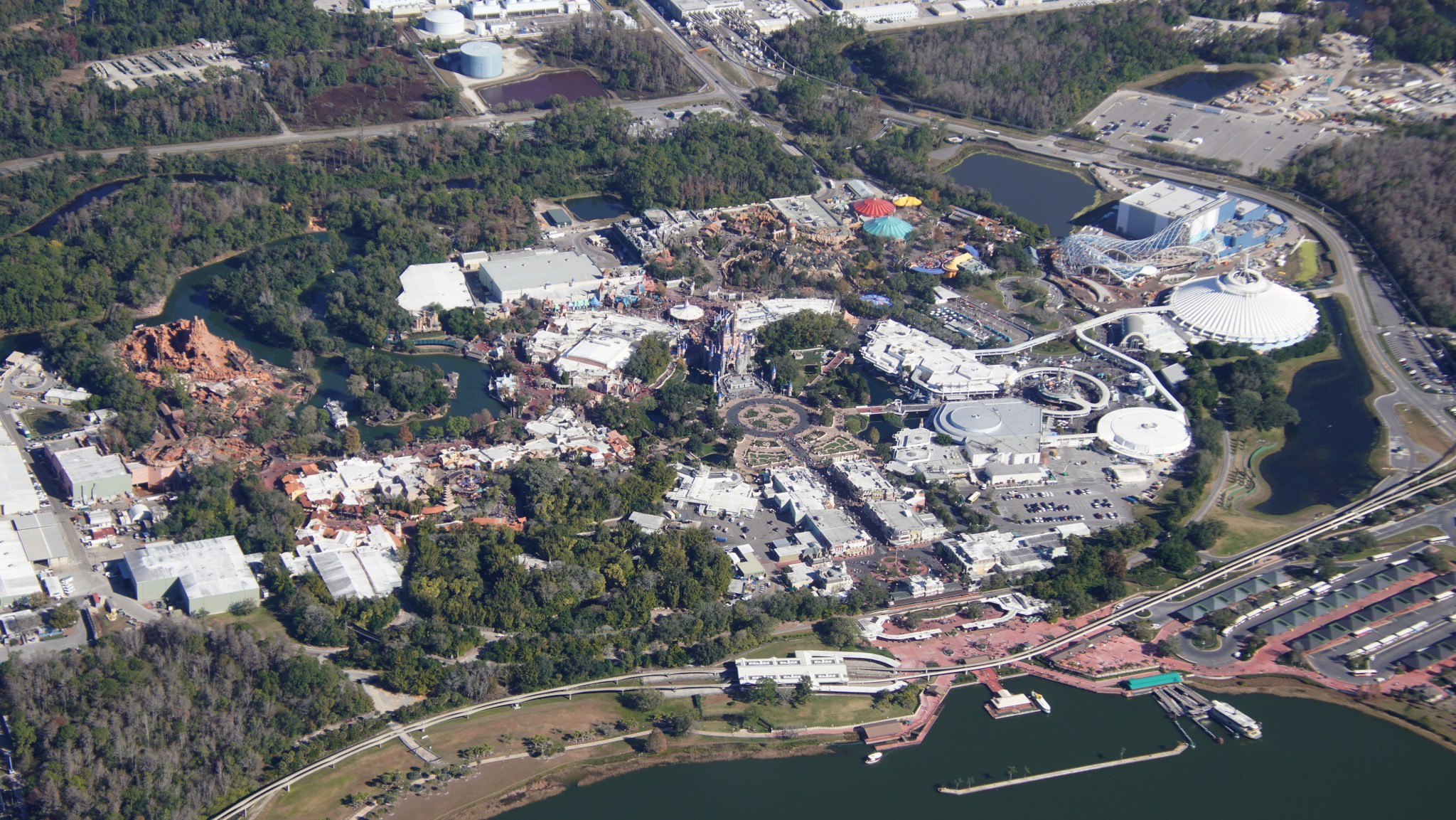 New Aerial Photos of Walt Disney World
