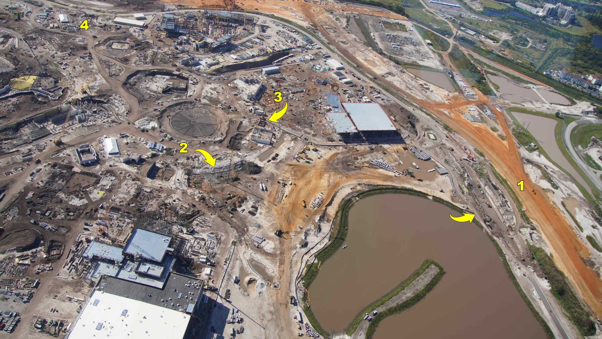New Aerial Photos Show Construction Progress on Universal’s Epic ...