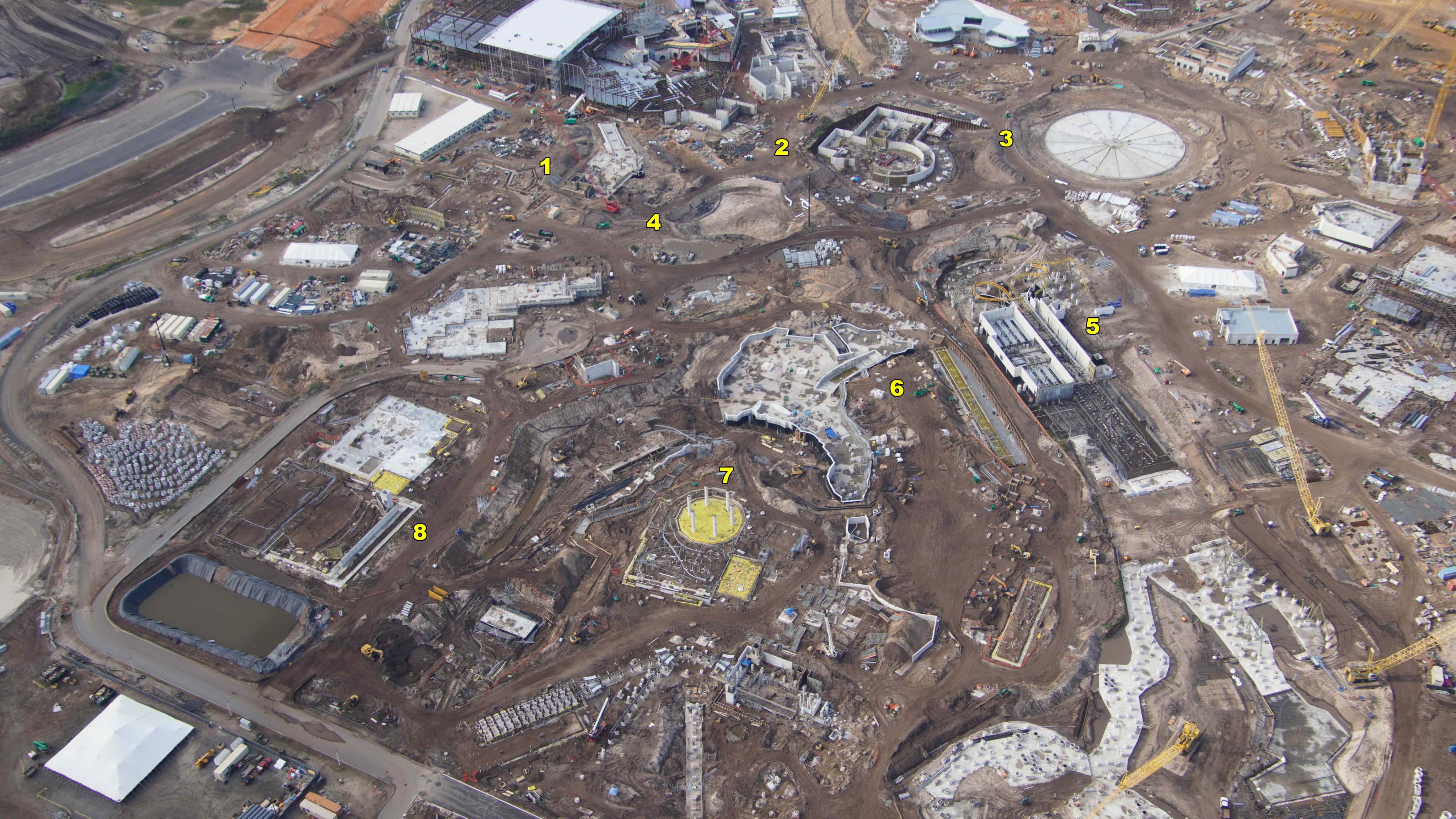 New Aerial Photos Show Construction Progress of Universal’s Epic ...