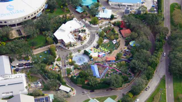 New Aerial Photos of SeaWorld Orlando
