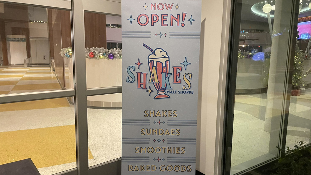 Shakes Malt Shoppe Now Open at Universal’s Cabana Bay Beach Resort