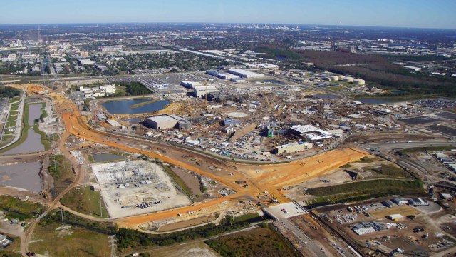 New Aerial Photos Show Construction Progress of Universal’s Epic ...