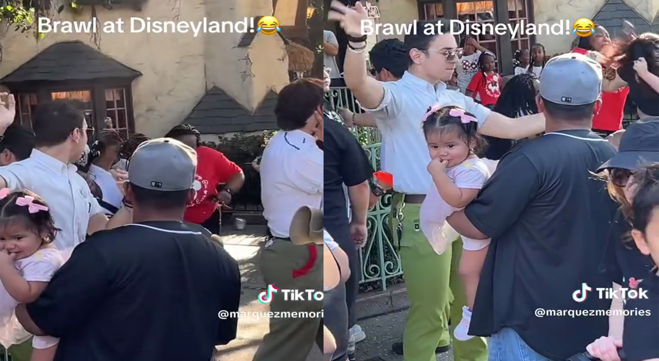 Fight in Fantasyland at Disneyland Park Caught on Camera [Update]