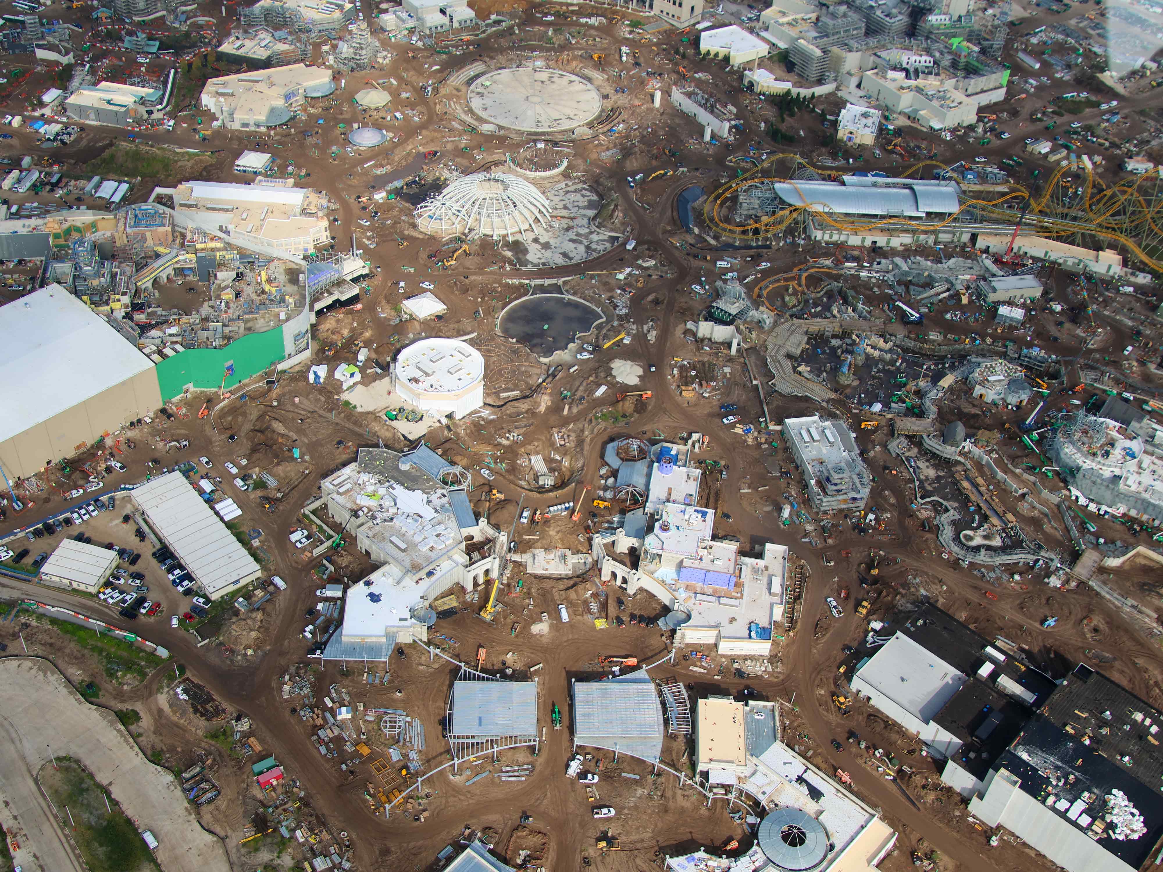 New Aerial Photos Show Construction Progress of Universal’s Epic ...