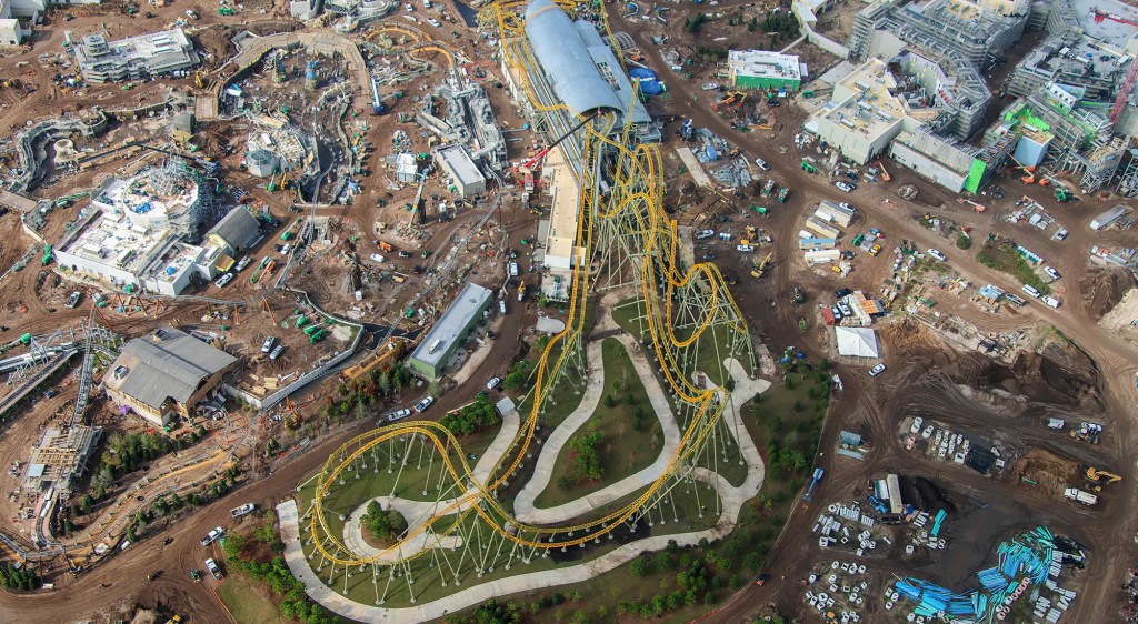 New Aerial Photos Show Construction Progress of Universal’s Epic ...