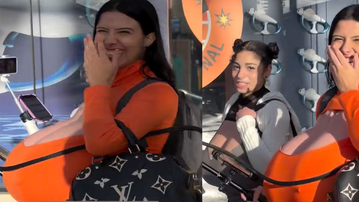 Streamers Wearing Eye-Catching Breast Prostheses at Universal Orlando ...