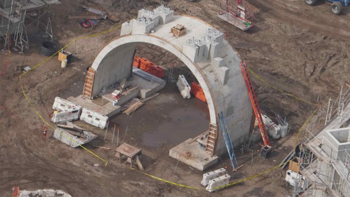 New Aerial Photos Show Construction Progress of Entrance to Universal’s ...