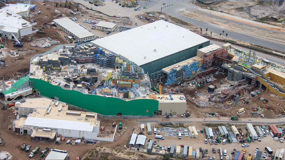 New Aerial Photos Show Construction Progress of Universal’s Epic ...