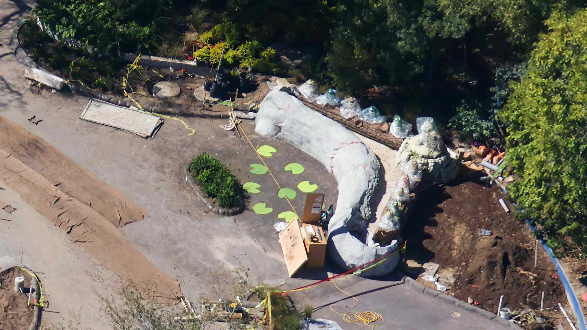 New Aerial Photos Show Construction Progress of DreamWorks Land at ...