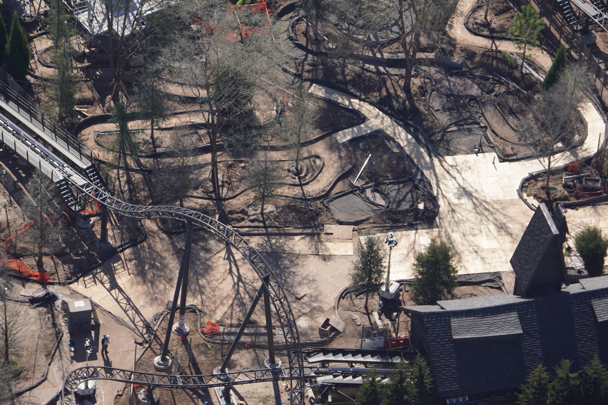 New Aerial Photos Show Construction Progress of Dark Universe Spinning ...
