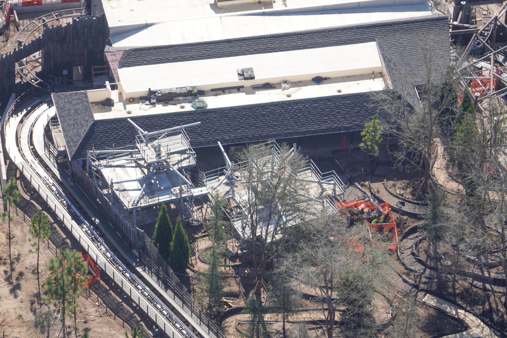 New Aerial Photos Show Construction Progress of Dark Universe Spinning ...