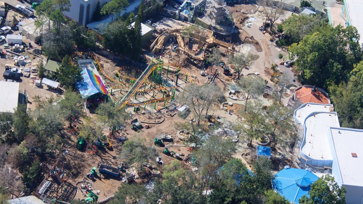New Aerial Photos Show Construction Progress of DreamWorks Land at ...