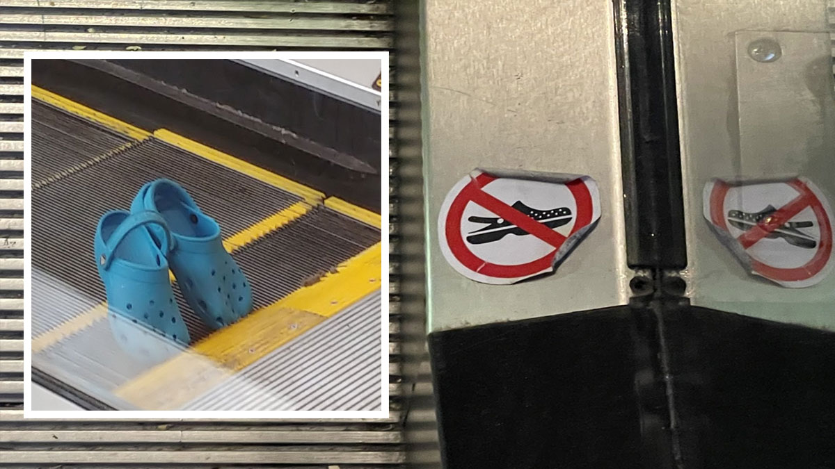 Are Crocs Banned on Escalators at Walt Disney World?