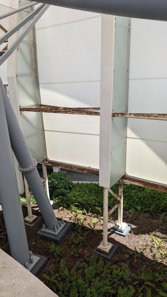 PHOTOS: Parts of TRON Lightcycle/Run Canopy’s Grid at Magic Kingdom Filthy