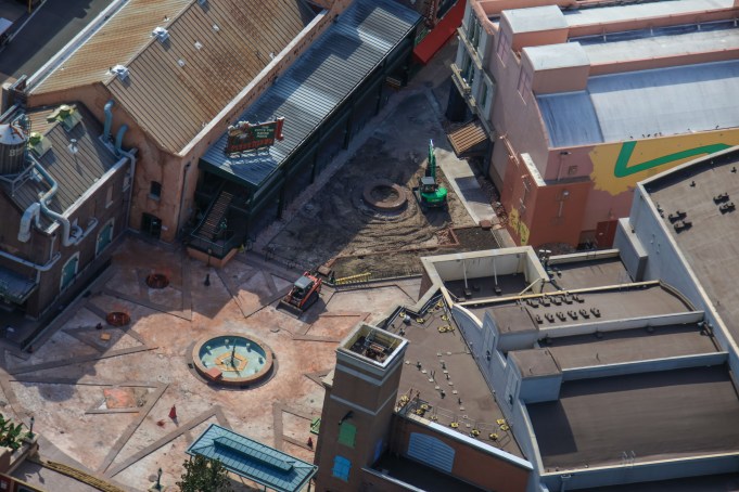 New Aerial Photos Show Demolition Progress of Muppets Courtyard at ...