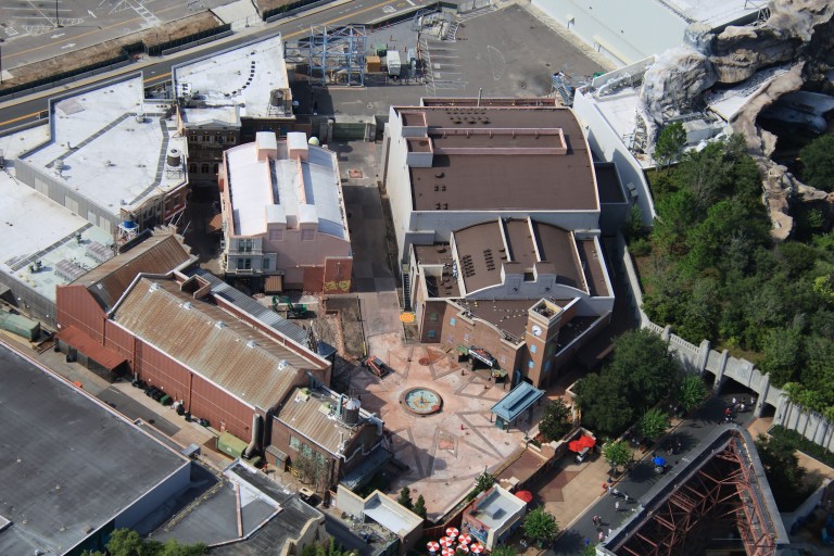 New Aerial Photos Show Demolition Progress of Muppets Courtyard at ...