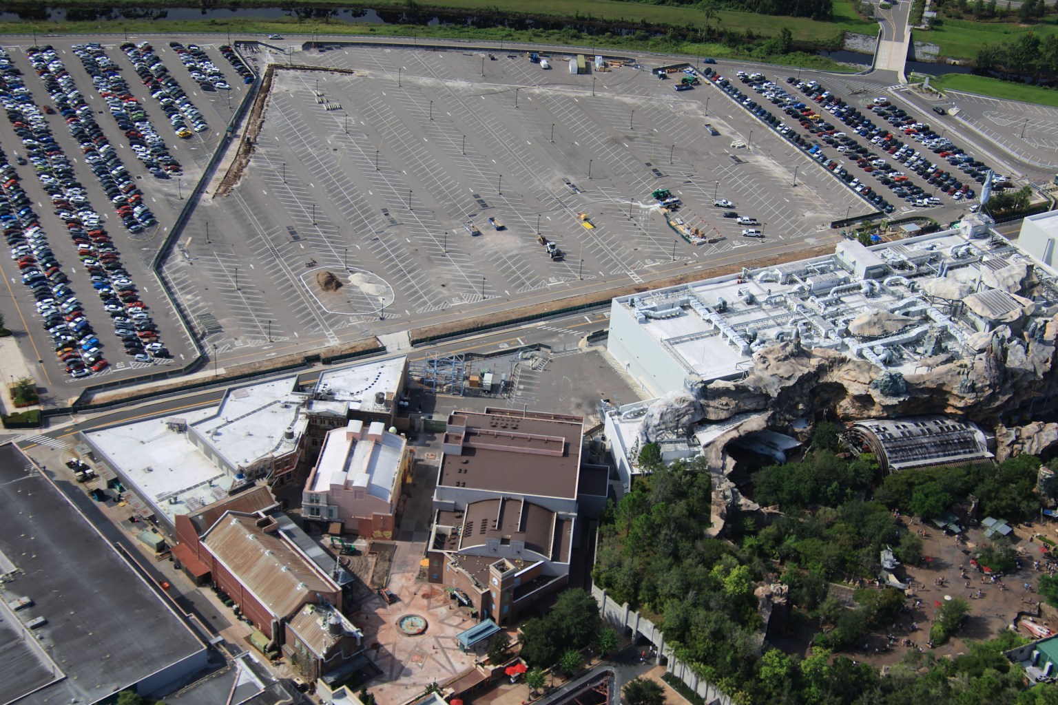 New Aerial Photos Show Demolition Progress of Muppets Courtyard at ...