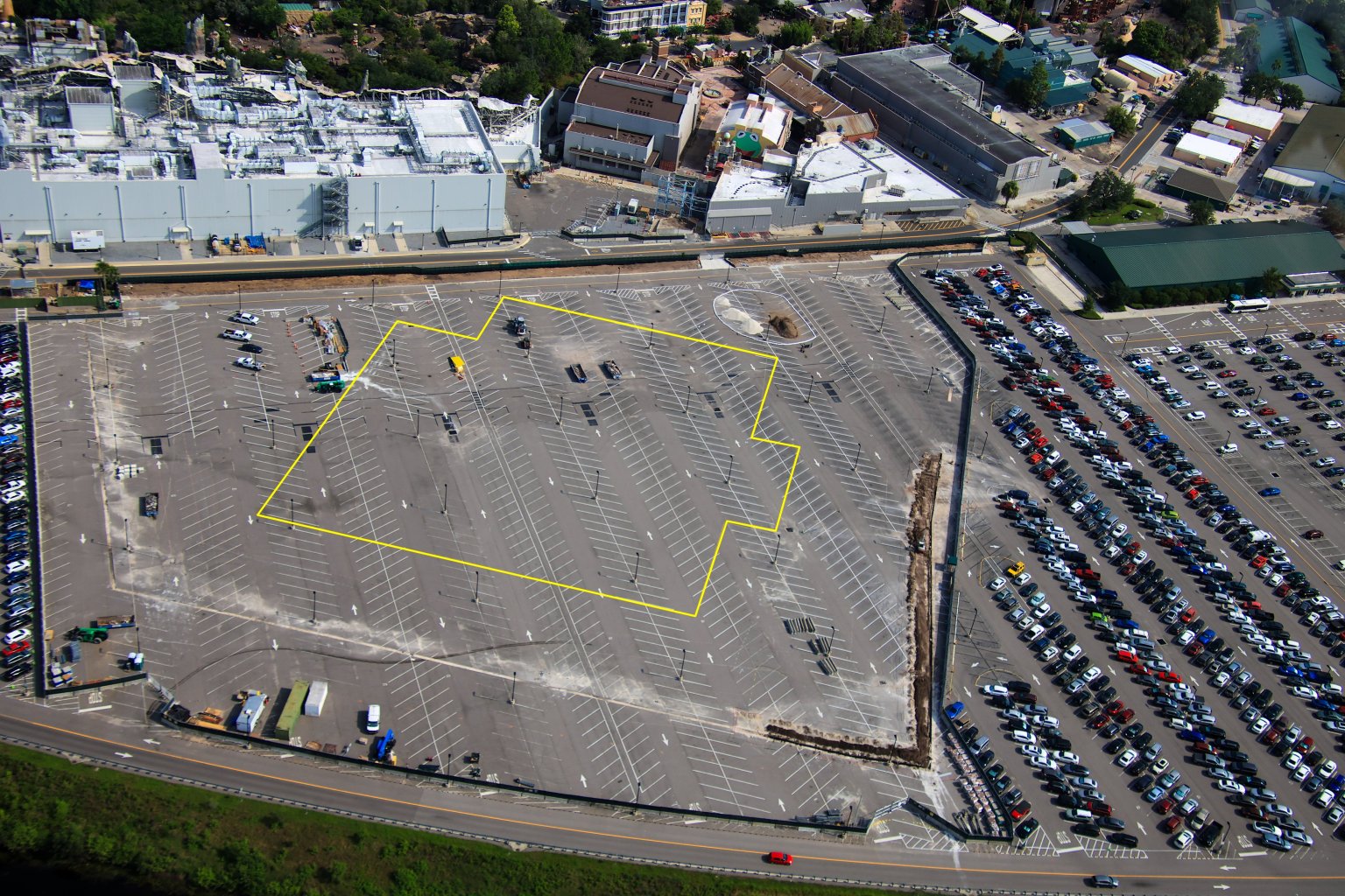 New Aerial Photos Show Demolition Progress of Muppets Courtyard at ...