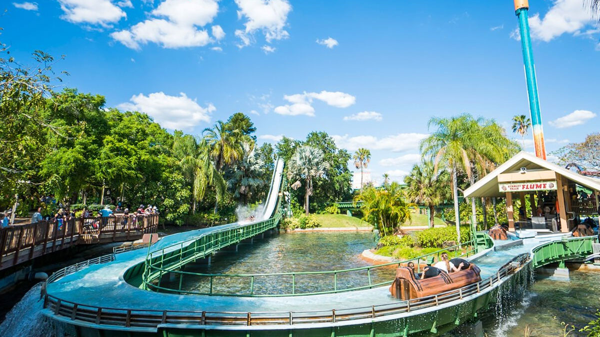 Stanley Falls Flume at Busch Gardens Tampa Bay Closing Permanently in ...