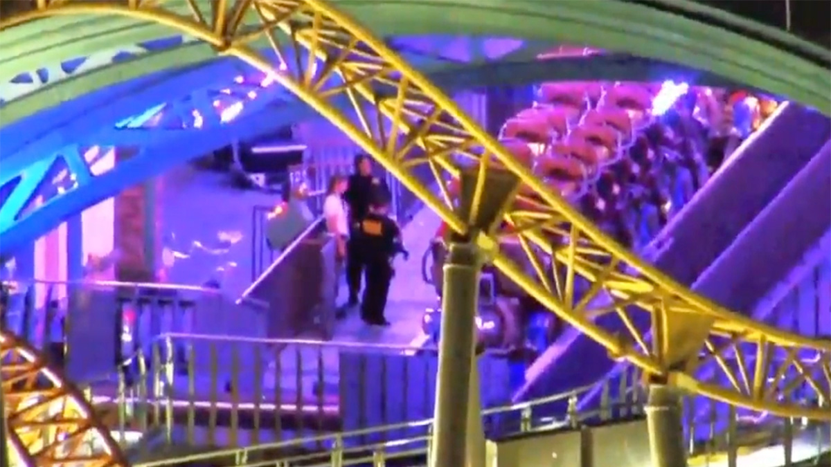 Aerial Video Shows Forensic Team Investigating Death of Guest After ...