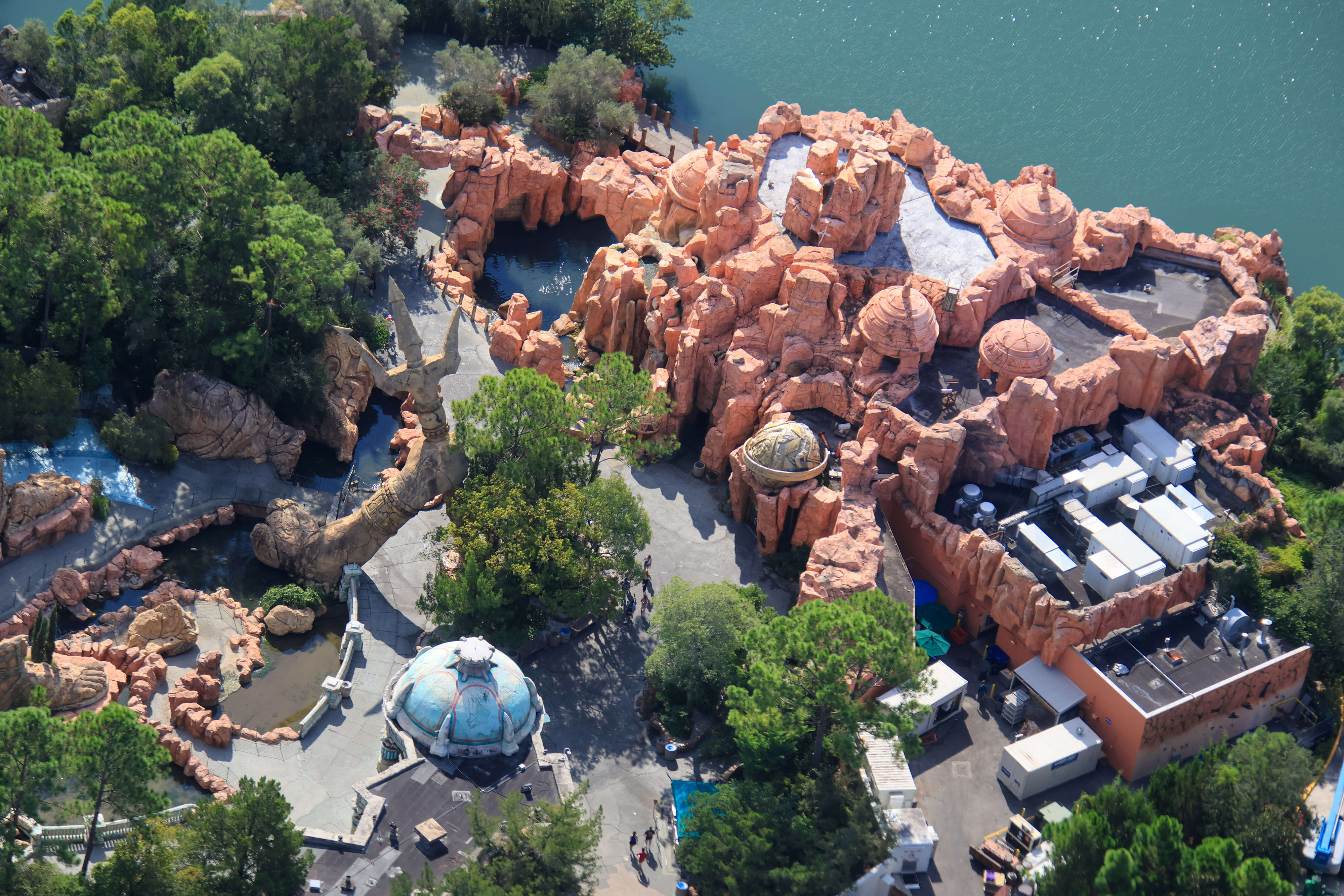AERIAL PHOTOS: The Lost Continent at Universal’s Islands of Adventure