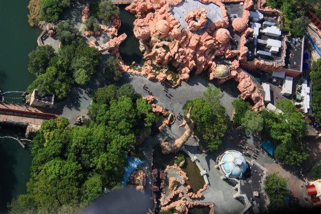 AERIAL PHOTOS: The Lost Continent at Universal’s Islands of Adventure
