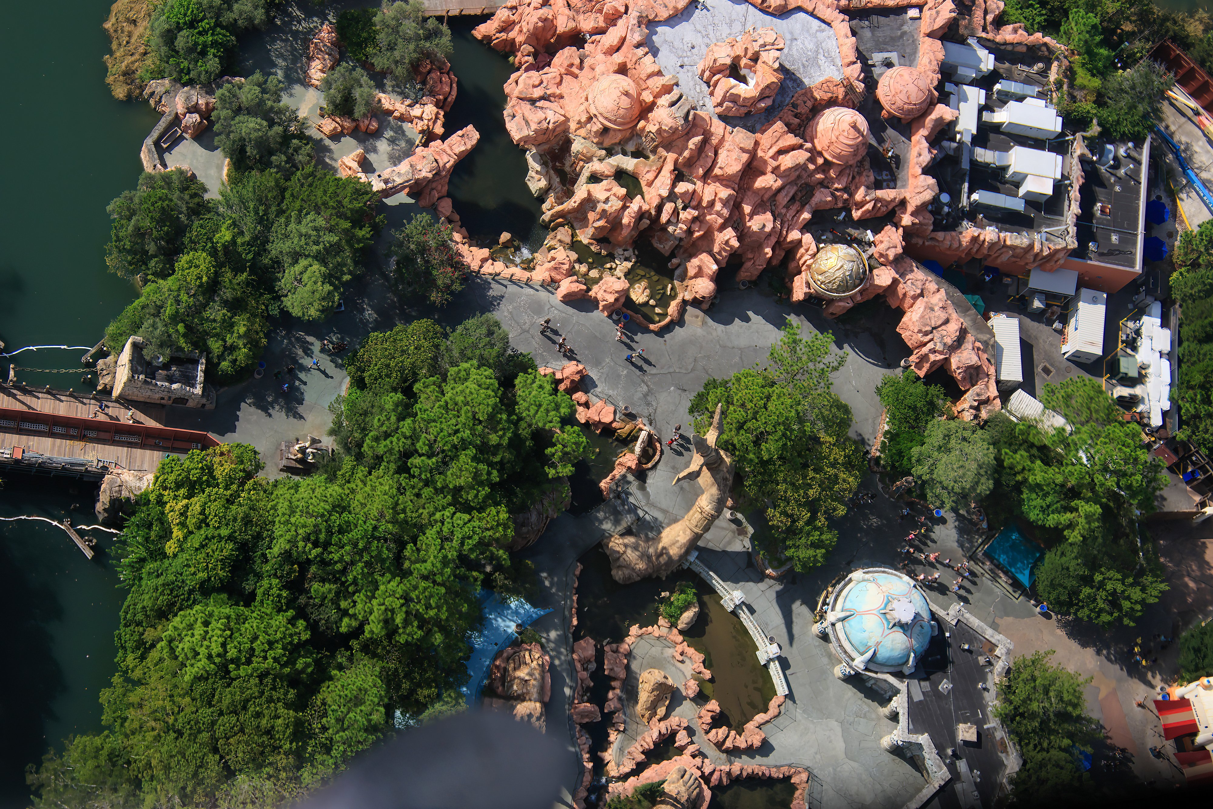 AERIAL PHOTOS: The Lost Continent at Universal’s Islands of Adventure