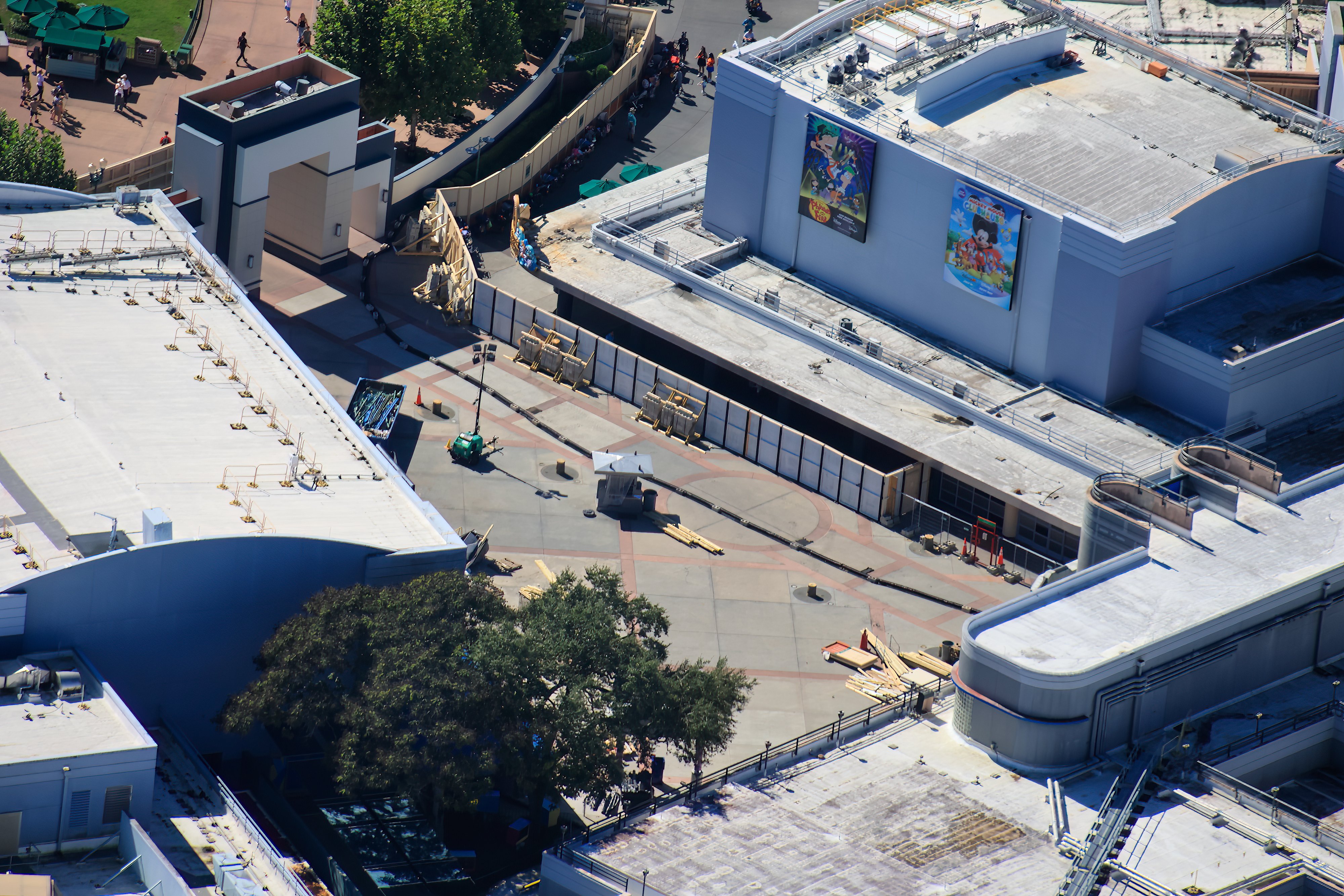 New Aerial Photos Show Demolition Progress of Animation Courtyard at ...