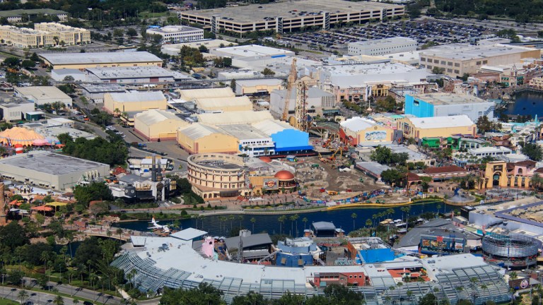 New Aerial Photos Show Construction Progress of New Roller Coaster at ...