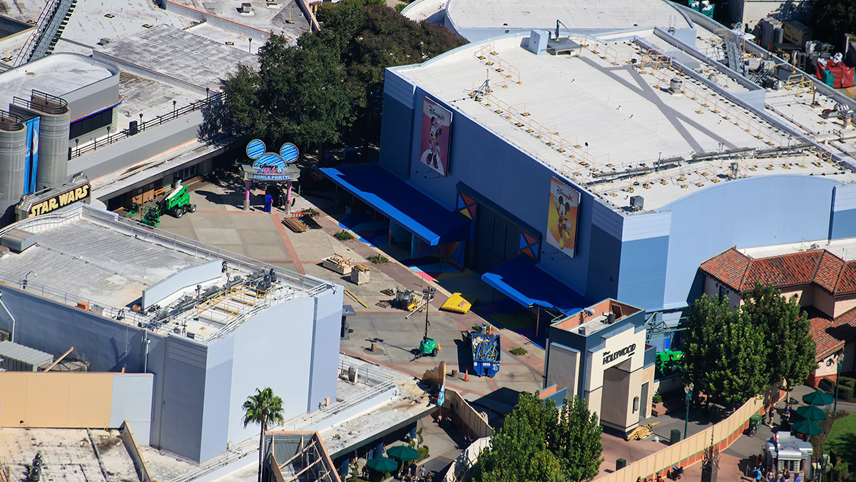New Aerial Photos Show Demolition Progress of Animation Courtyard at ...