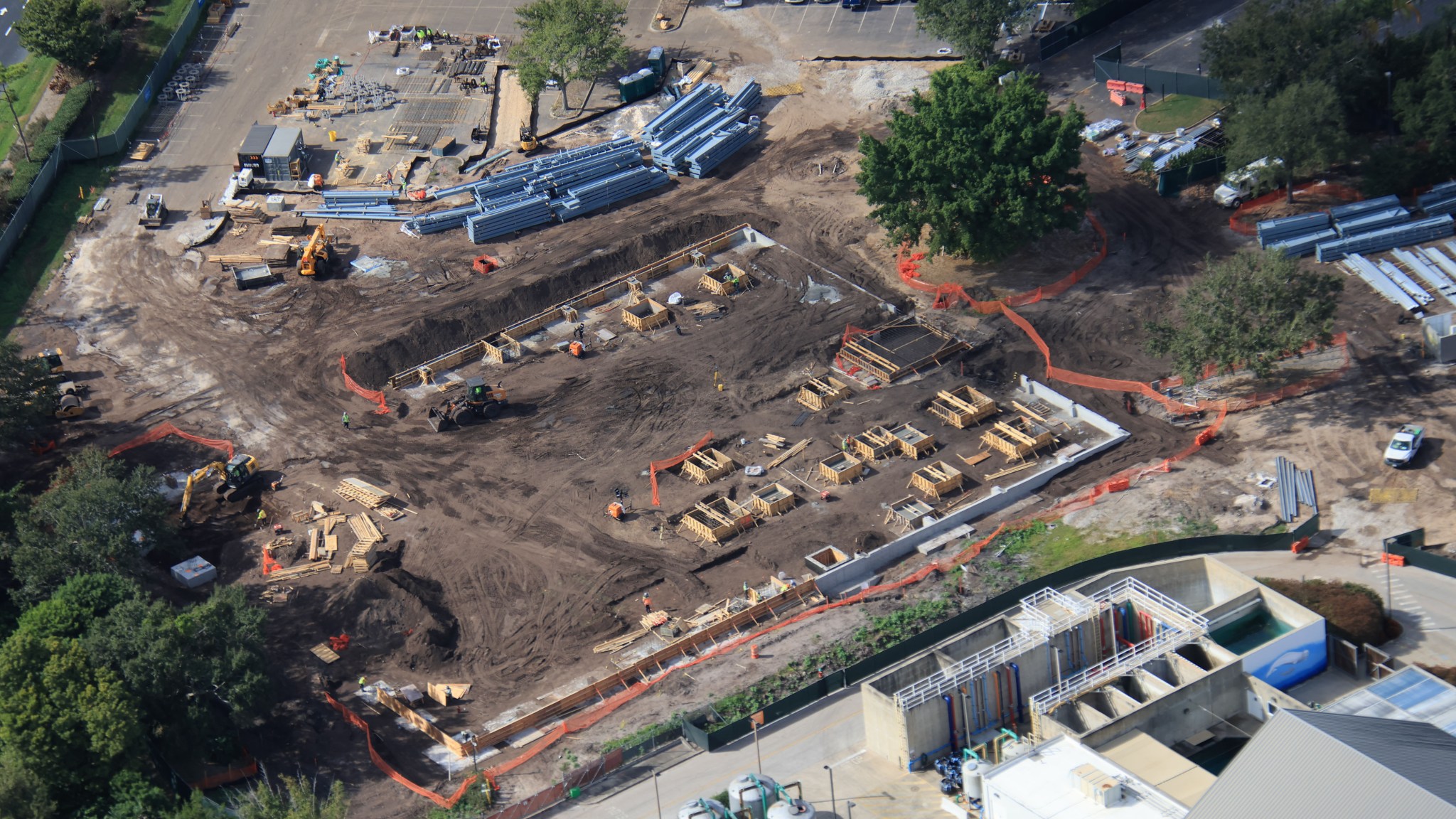 New Aerial Photos Show Construction Progress of SEAQuest: Legends of ...