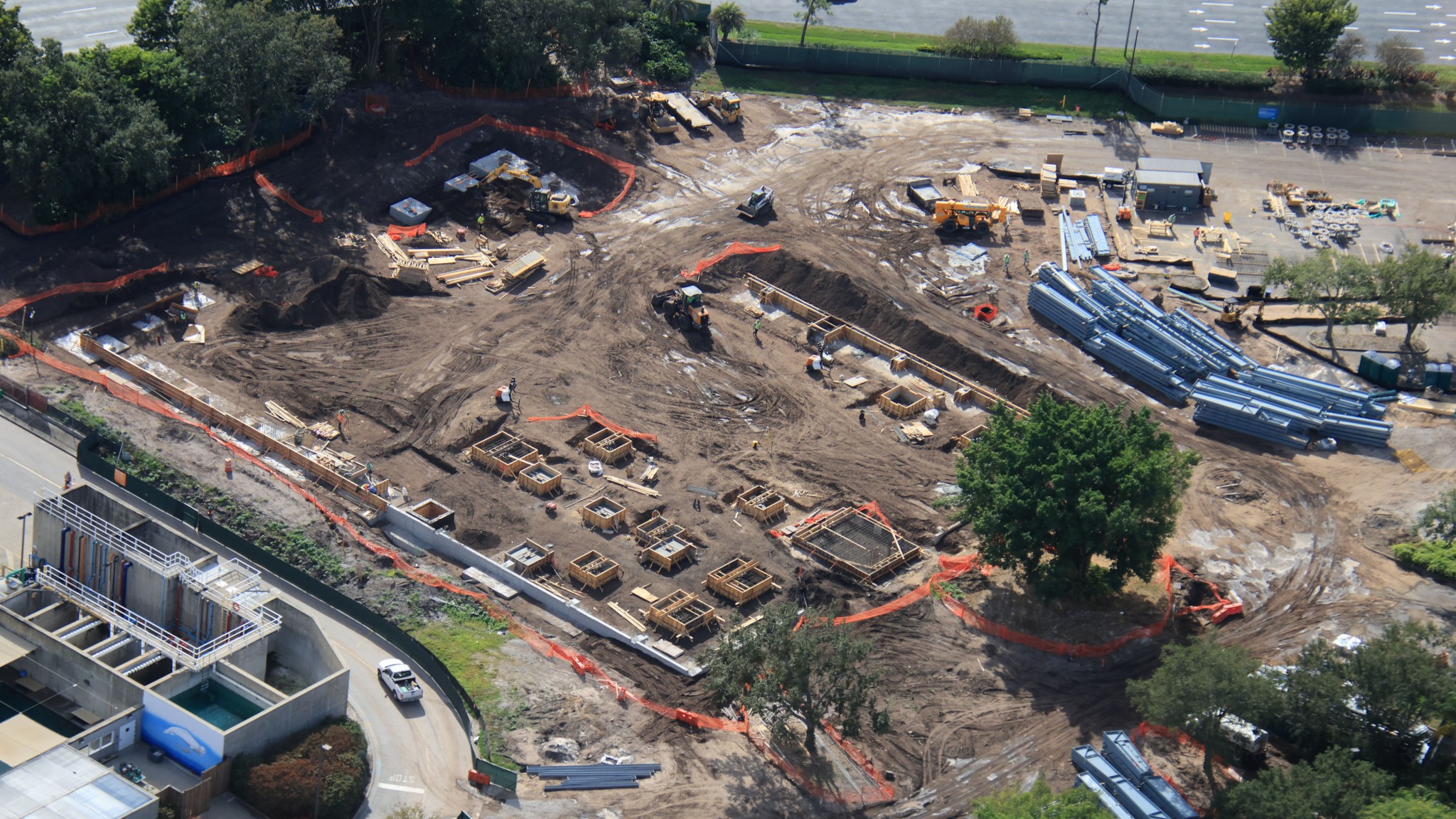 New Aerial Photos Show Construction Progress of SEAQuest: Legends of ...