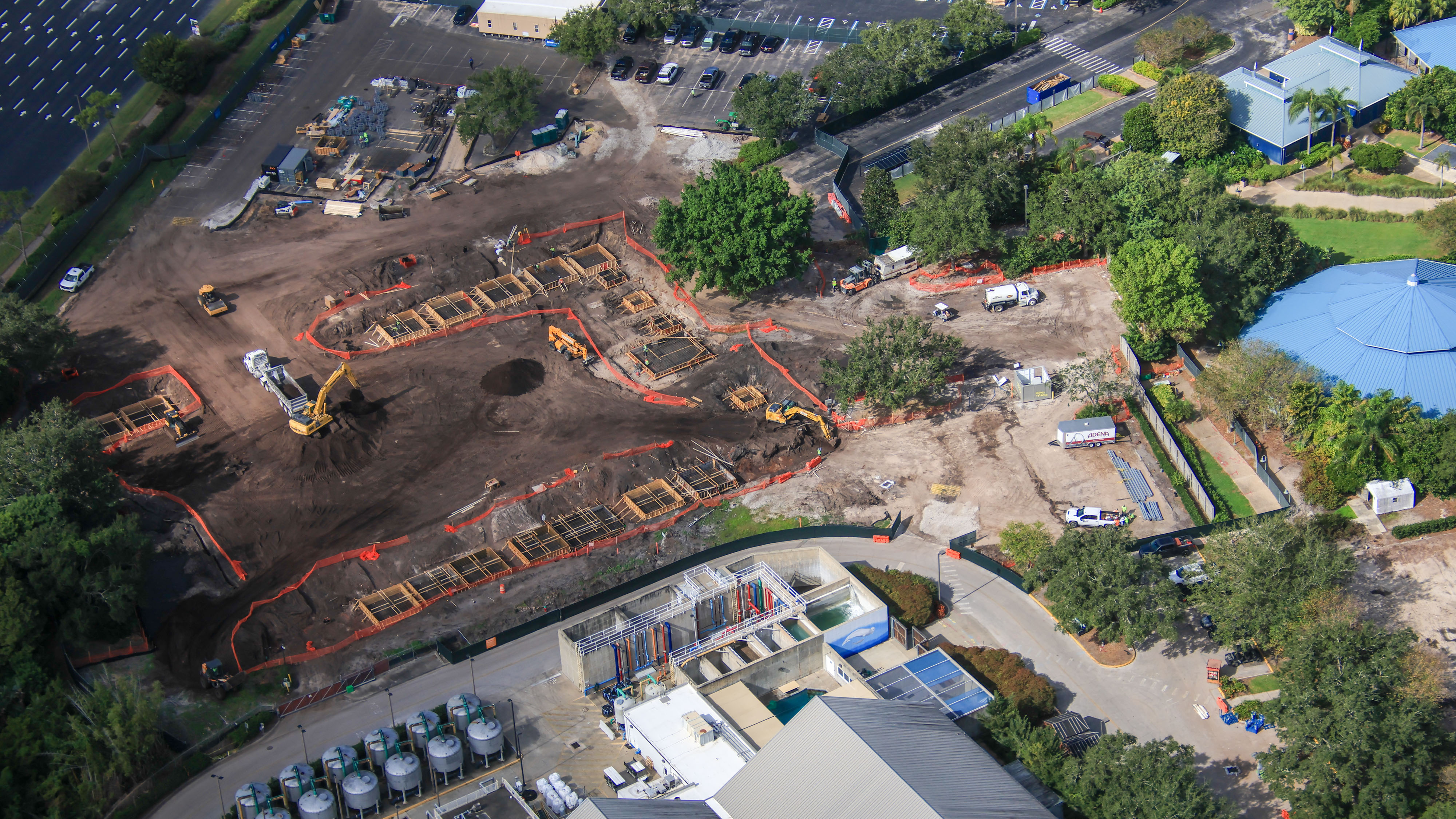 New Aerial Photos Show Construction Progress of SEAQuest: Legends of ...