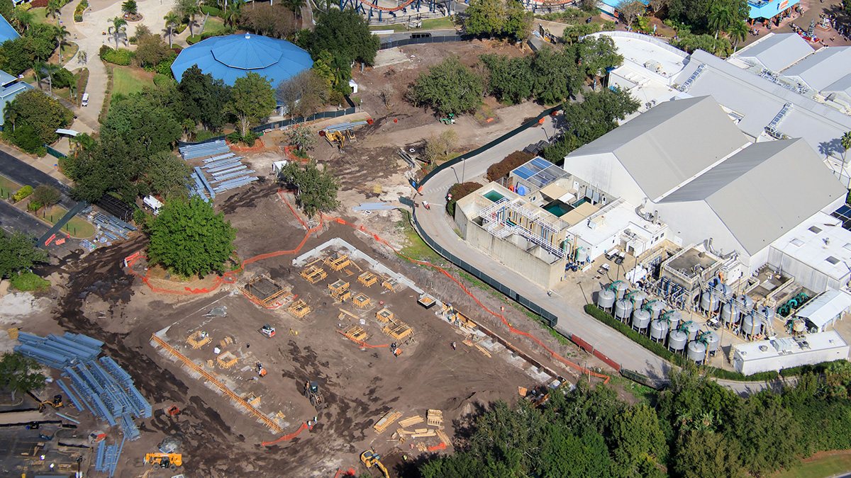 New Aerial Photos Show Construction Progress of SEAQuest: Legends of ...