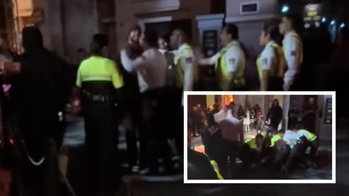 Scuffle at Halloween Horror Nights Caught on Camera