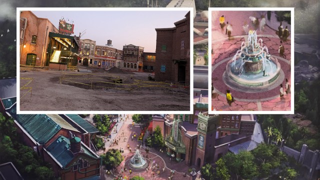 Work on Monstropolis Fountain at Disney’s Hollywood Studios Begins