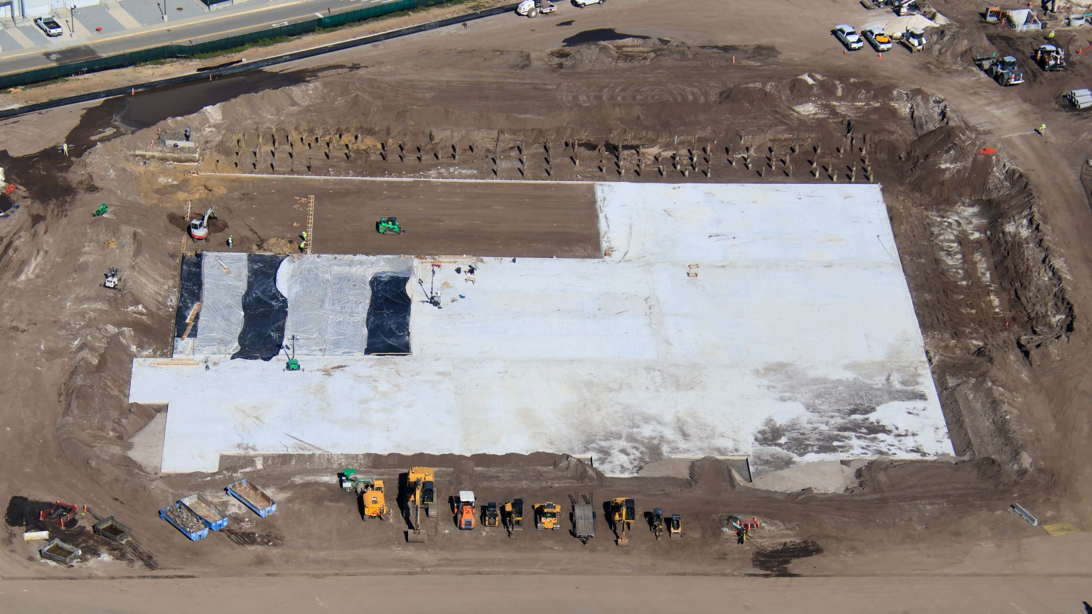 New Aerial Photos Show Construction Progress of Monstropolis Roller ...
