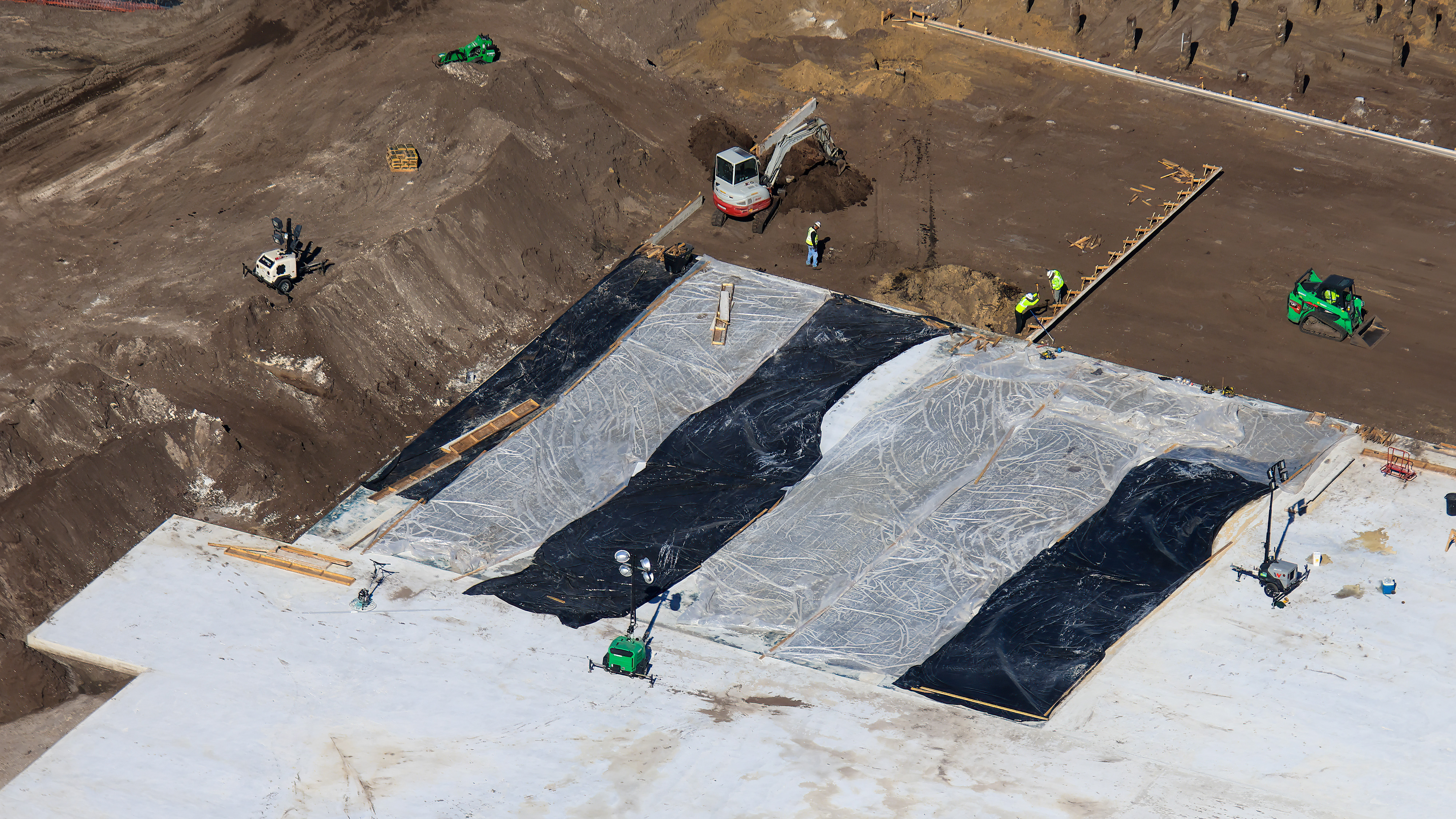 New Aerial Photos Show Construction Progress of Monstropolis Roller ...