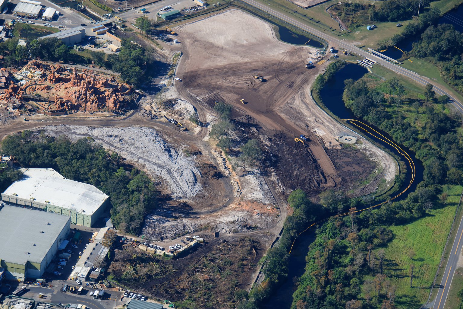 New Aerial Photos Show Current Progress of Site Preparation for ...