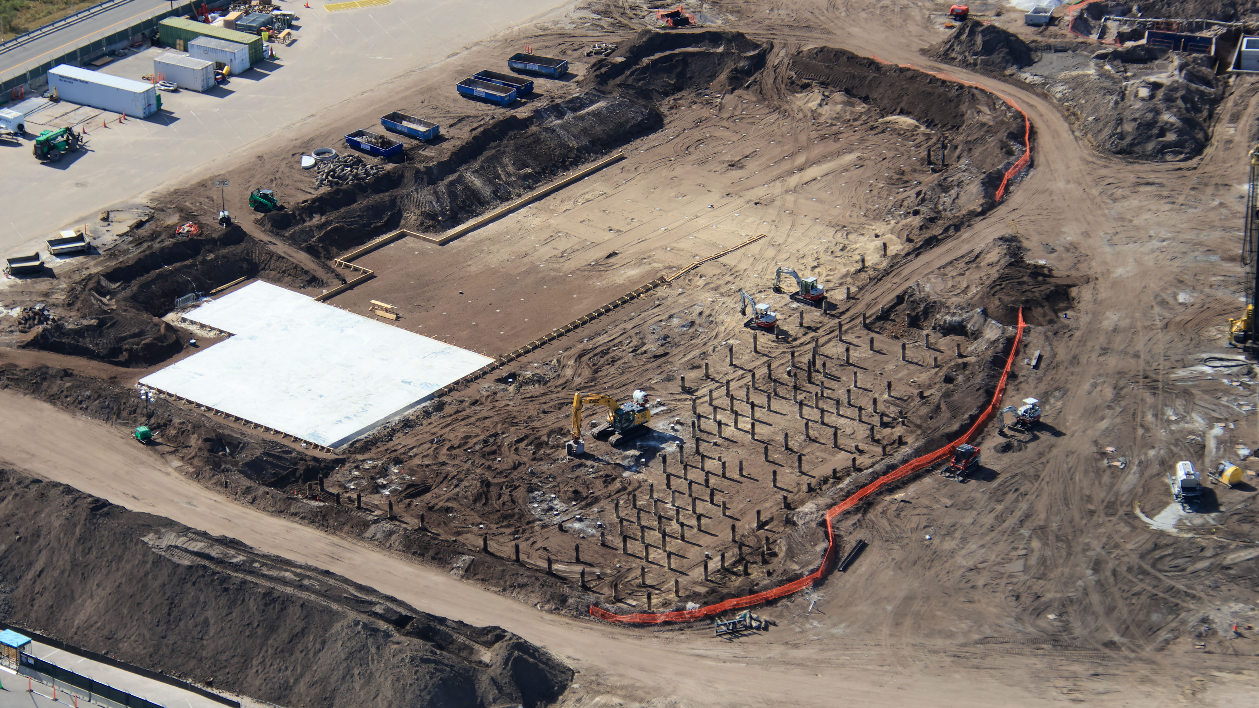 New Aerial Photos Show Construction Progress of Monstropolis Roller ...