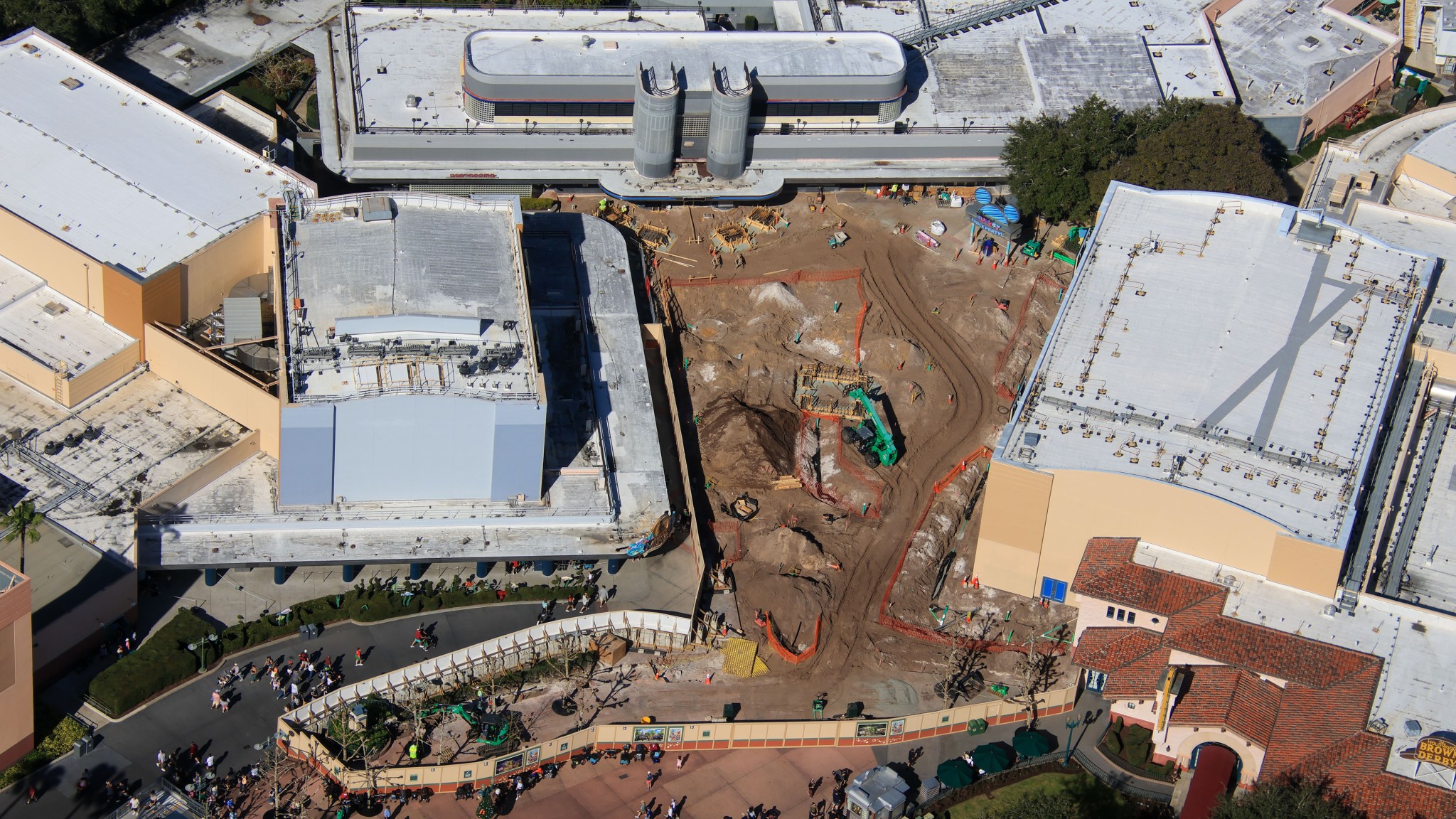 New Aerial Photos Show Construction Progress of The Magic of Disney ...