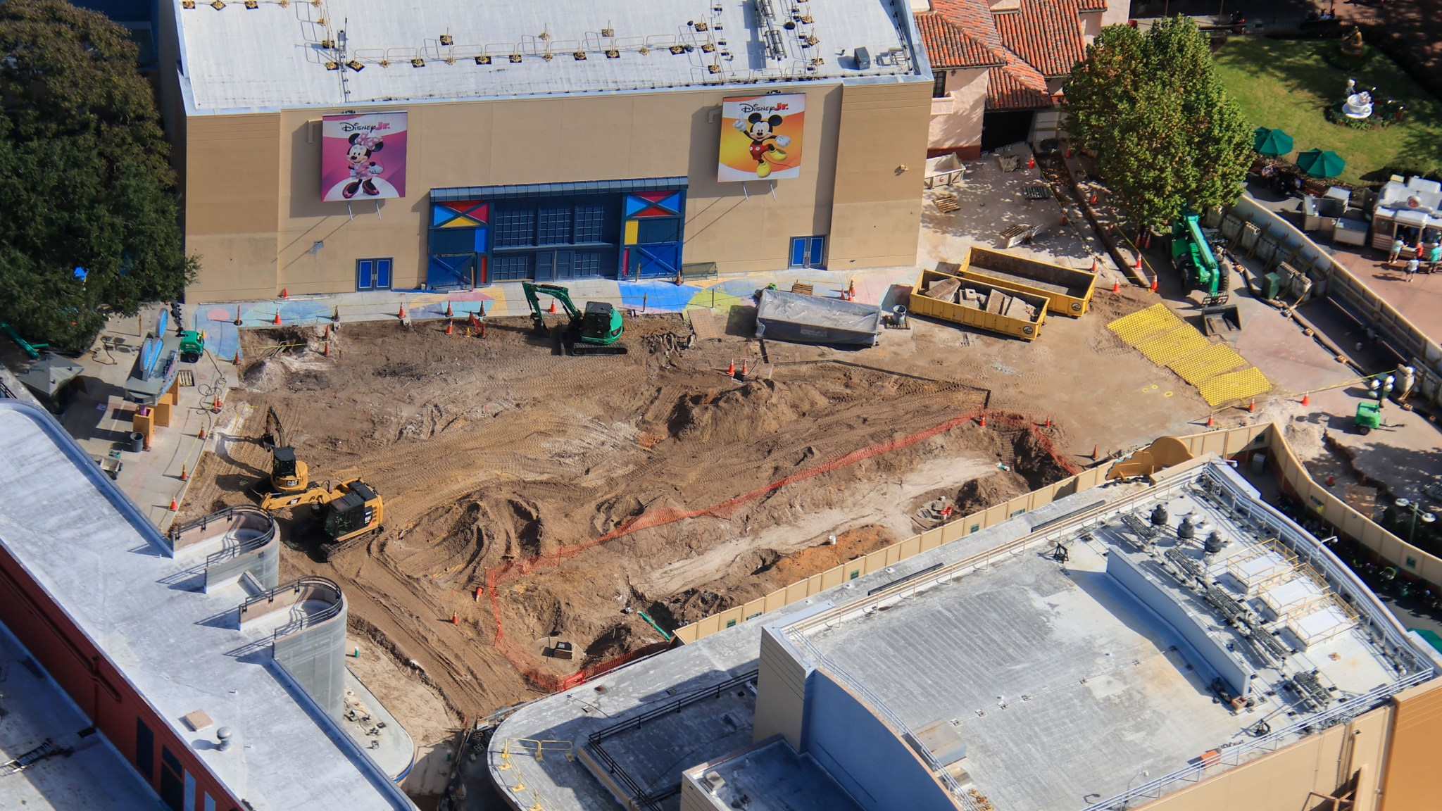 New Aerial Photos Show Construction Progress of The Magic of Disney ...
