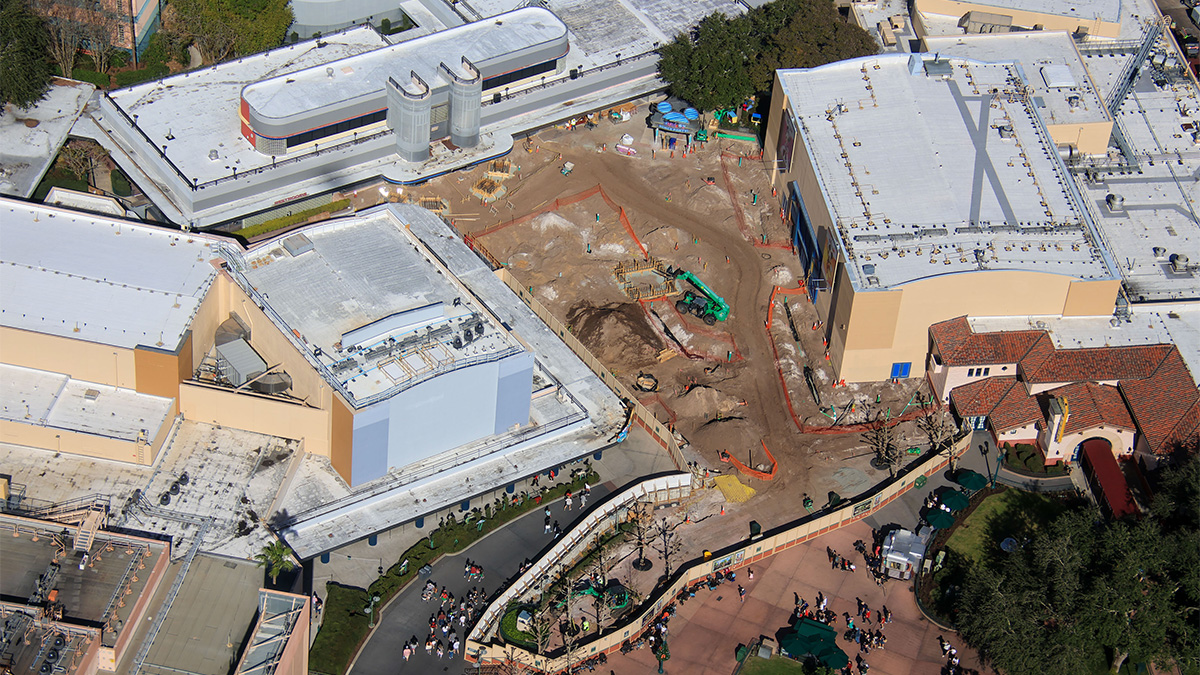 New Aerial Photos Show Construction Progress of The Magic of Disney ...
