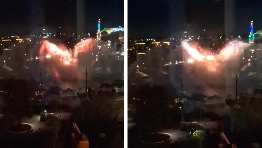 WATCH: New Projections for Cosmos Fountain Show Effects Being Tested at ...