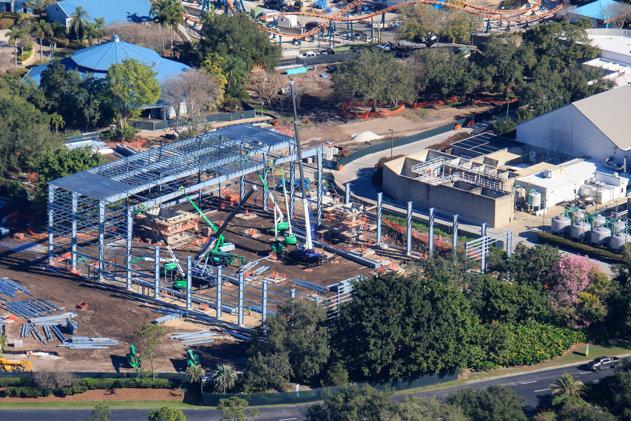 New Aerial Photos Show Construction Progress of SEAQuest: Legends of ...