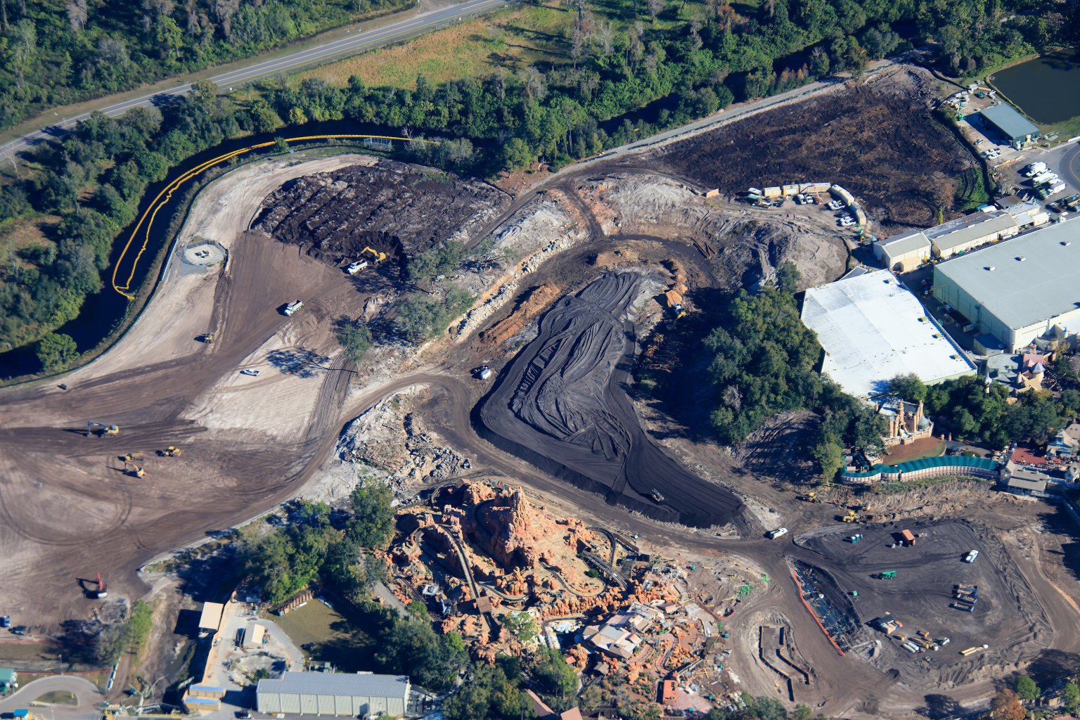 New Aerial Photos Show Current Progress of Site Preparation for ...