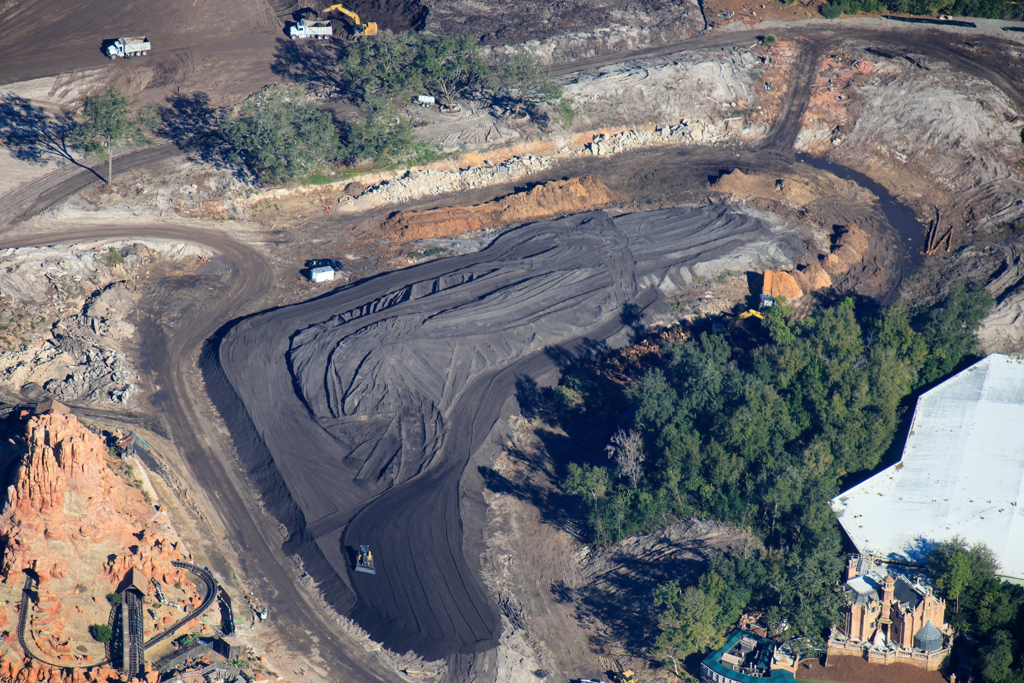 New Aerial Photos Show Current Progress of Site Preparation for ...