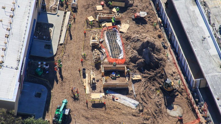 New Aerial Photos Show Construction Progress of The Magic of Disney ...