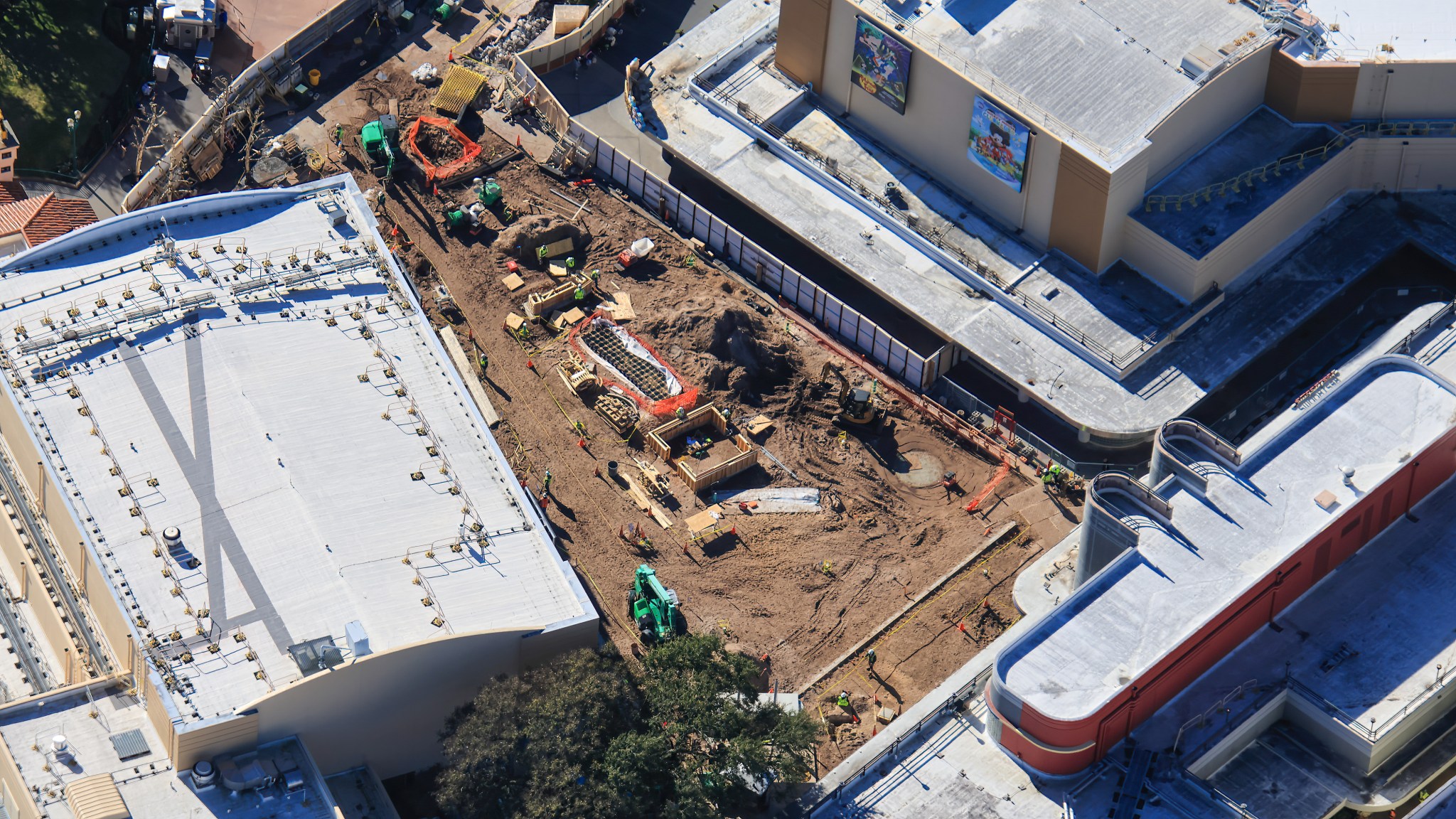 New Aerial Photos Show Construction Progress of The Magic of Disney ...