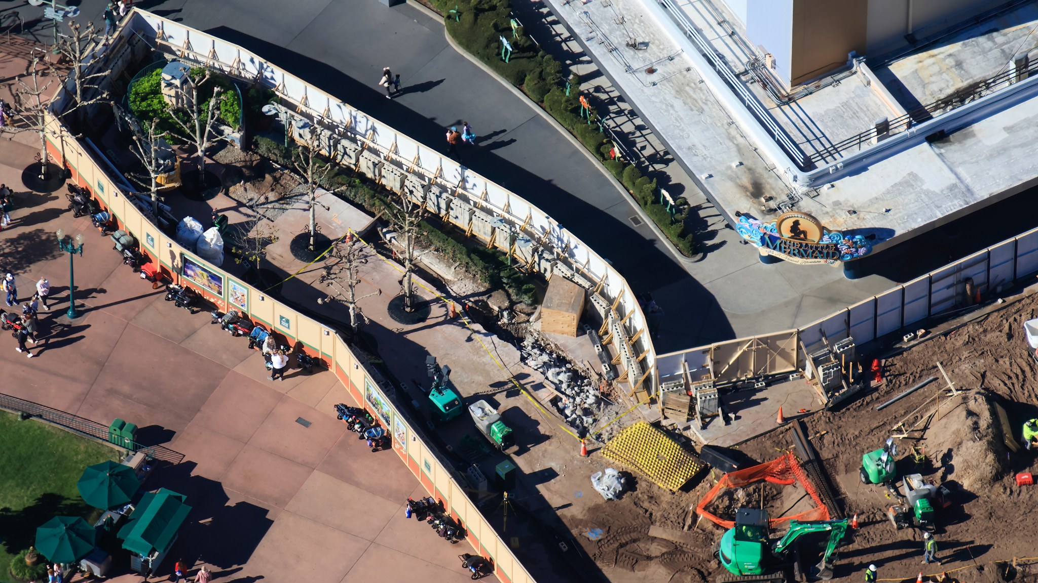 New Aerial Photos Show Construction Progress of The Magic of Disney ...